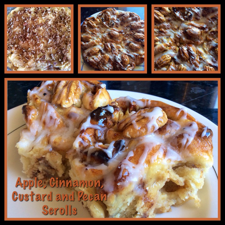 APPLE, CINNAMON, CUSTARD AND PECAN SCROLLS | Slow Cooker CentralSlow ...