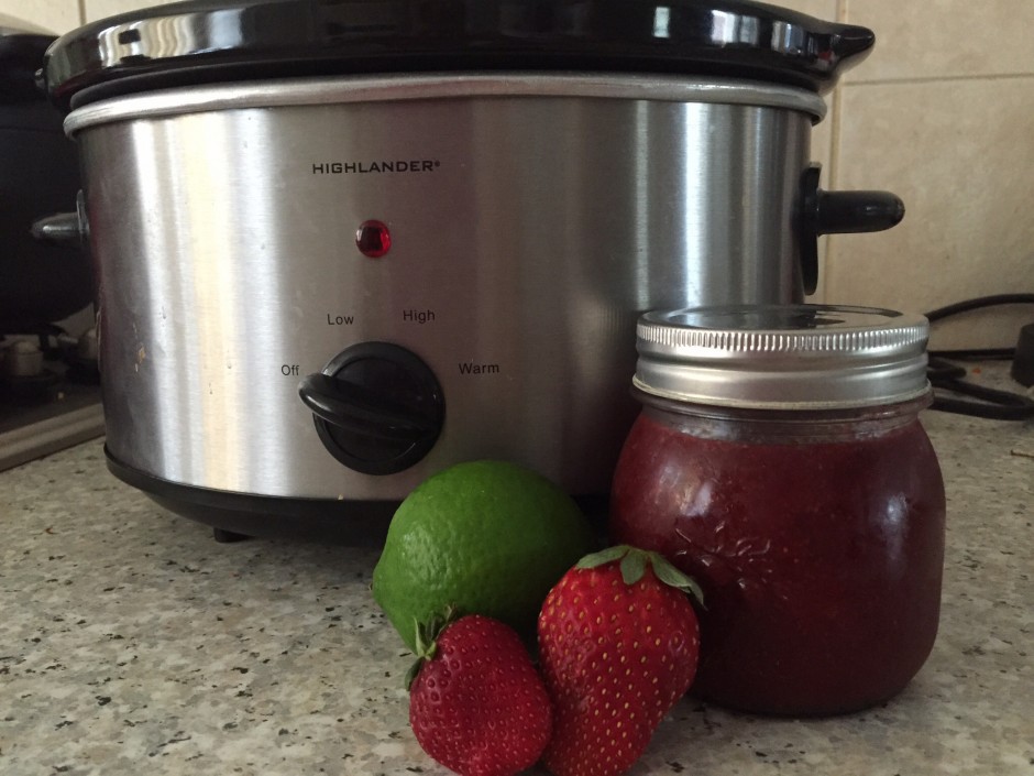Strawberry and Lime Jam | Slow Cooker CentralSlow Cooker Central