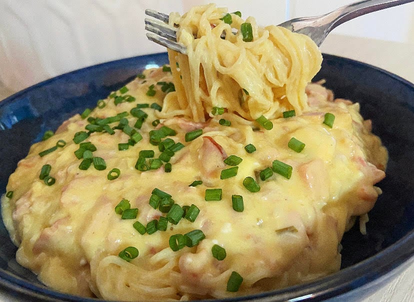 Cheesy Bacon Spaghetti | Slow Cooker CentralSlow Cooker Central