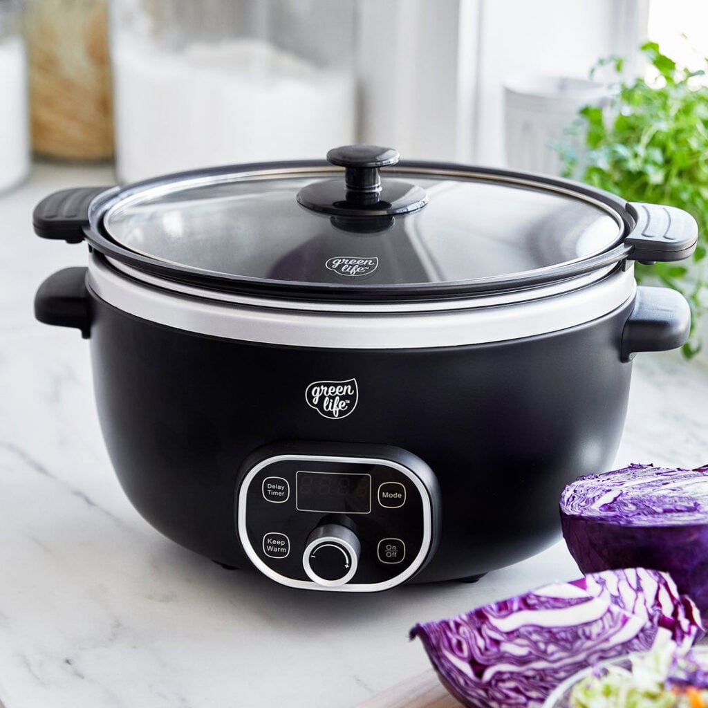 GreenLife DUO Searing Slow Cooker 5.6L | Slow Cooker CentralSlow Cooker ...
