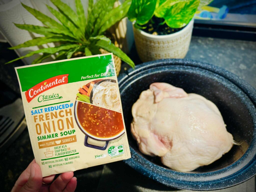 French Onion Whole Chicken | Slow Cooker Central